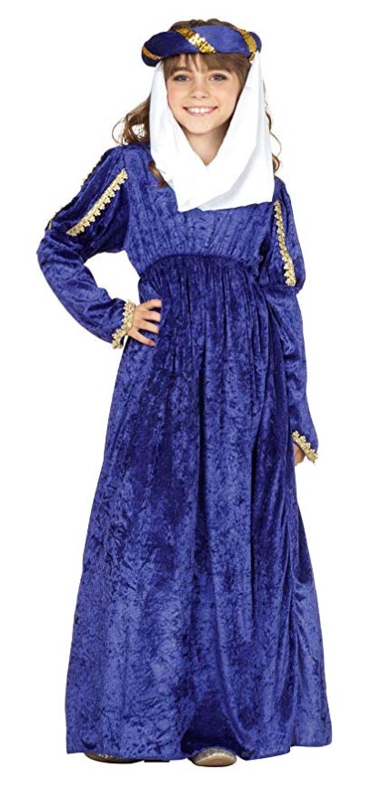 Child's Blue Renaissance Princess Costume - Candy Apple Costumes ...