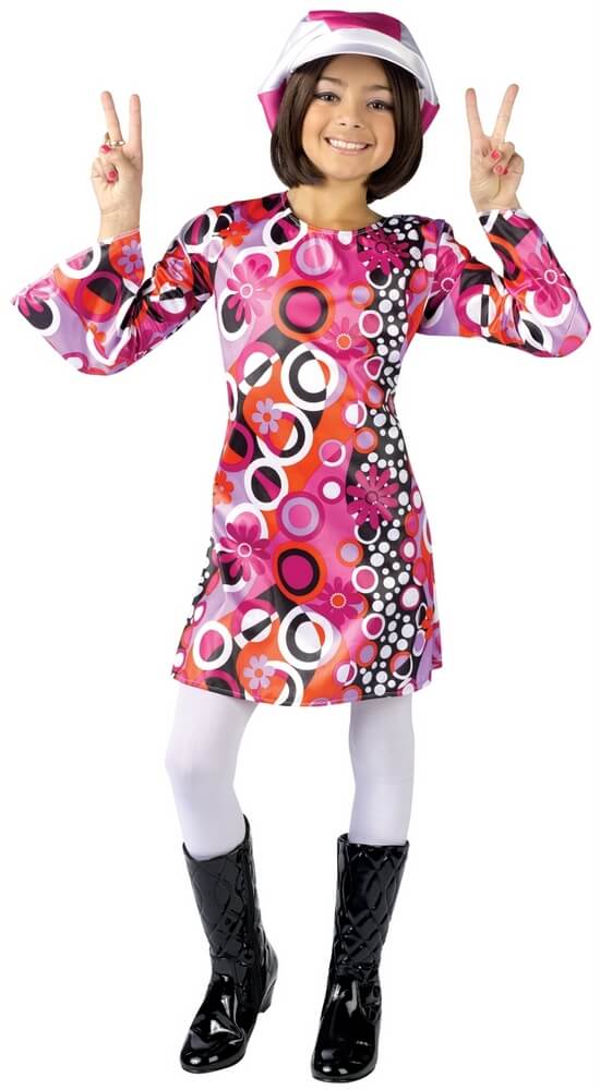 Child's Feelin' Groovy 60s Costume - Candy Apple Costumes - 60's Costumes