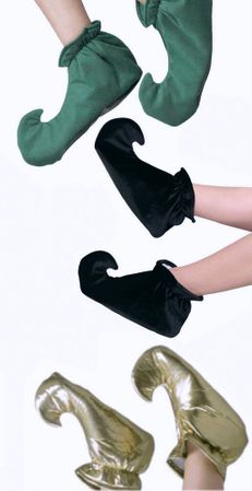 Adult Jester Shoes - Candy Apple Costumes - Clown Accessories and Wigs