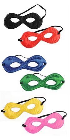 Child's Reversible Eye Mask - Candy Apple Costumes - Pop Culture