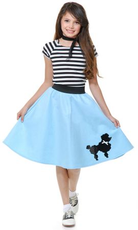 Child's Poodle Skirt - More Colors - Candy Apple Costumes - 50's Costumes