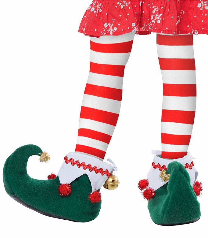Child's Christmas Elf Shoes - Candy Apple Costumes - Elf and Santa's ...