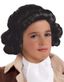 Child's Colonial Boy Wig in Black - Candy Apple Costumes - President's ...