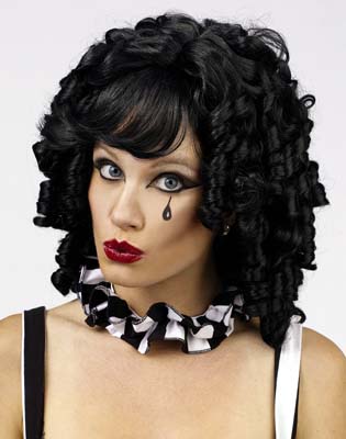 Black Curly Locks Wig - Candy Apple Costumes - Nursery Rhyme Costumes