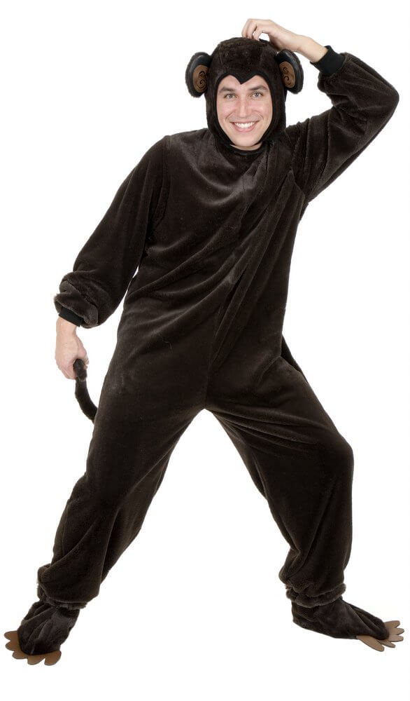 Deluxe Adult Monkey Costume - Candy Apple Costumes - Animal Costumes