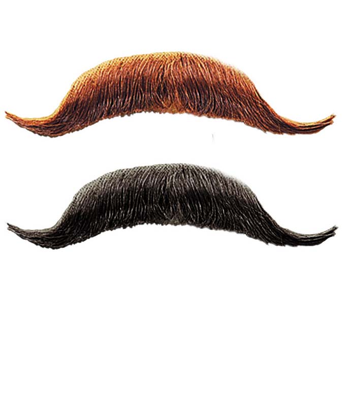 Deluxe European Mustache - Candy Apple Costumes - 20's Costumes