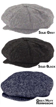 Deluxe Wool Blend Newsboy Cap - 20's Costumes