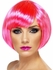 Economy Hot Pink Bob Wig - Candy Apple Costumes - Pink Ladies and T ...