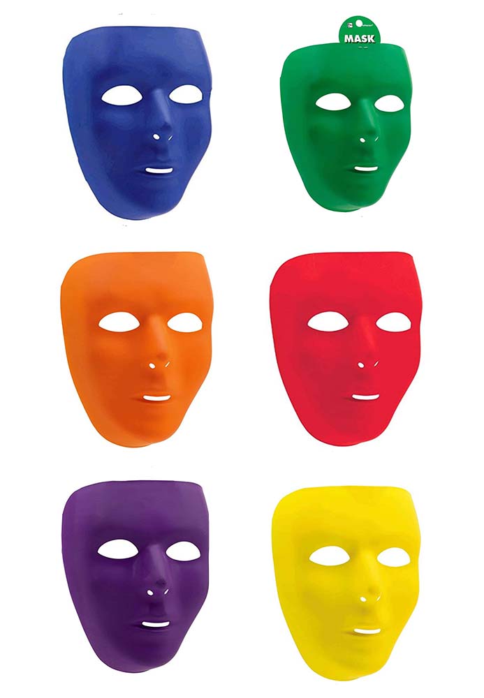 Full Plastic Face Mask - Candy Apple Costumes - St. Patrick's Day Costumes