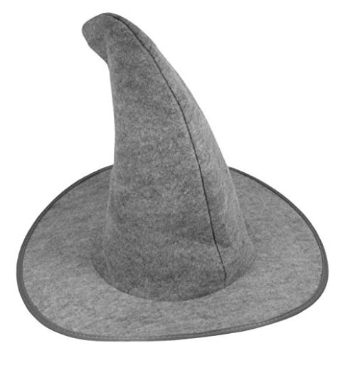Gray Felt Wizard Hat - Candy Apple Costumes - Witch & Wizard Costumes