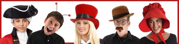 Costume Hats, Crowns & Headbands - Candy Apple Costumes