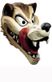 Hungry Wolf Latex Mask - Candy Apple Costumes - Candy Apple Costumes ...