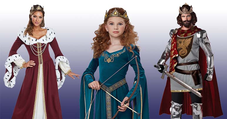Royalty Costumes - King and Queen Costumes