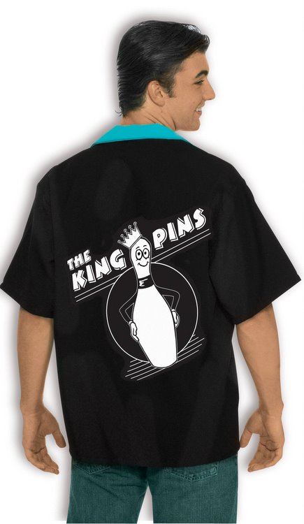 King Pin Bowling Shirt - Standard and Plus - Candy Apple Costumes - 50 ...