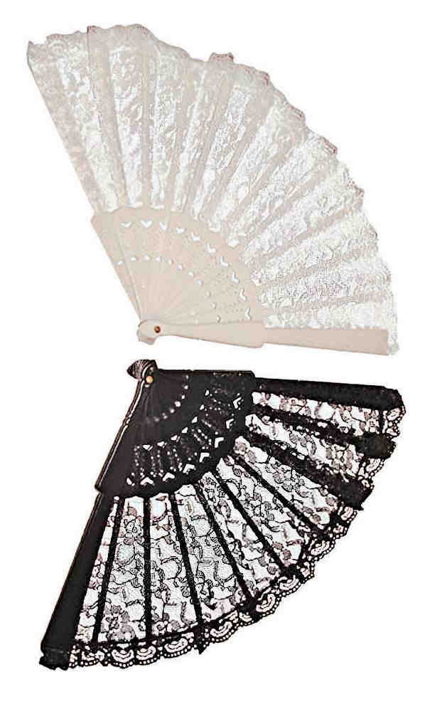 Victorian Lace Hand Fans