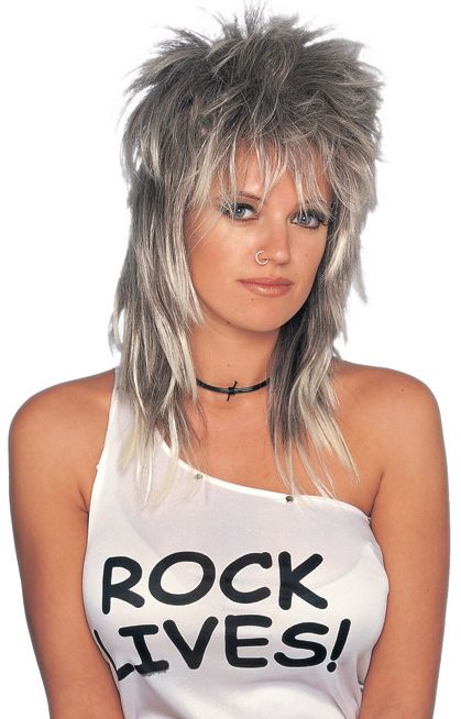 80s Rocker Hairstyles For Women