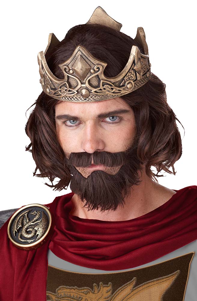 Medieval King Wig and Beard - Candy Apple Costumes - Castles and ...