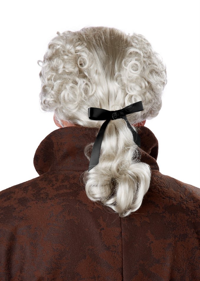 Men's 18th Century Gray Peruke Wig - Candy Apple Costumes - Colonial ...