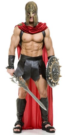 Spartan Warrior Costume Men - Candy Apple Costumes