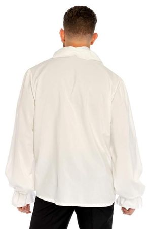 Men's White Ruffle Front Shirt - Candy Apple Costumes - Beauty and the ...