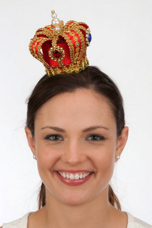 Mini Queen's Crown Headband - Candy Apple Costumes - Royal Costumes
