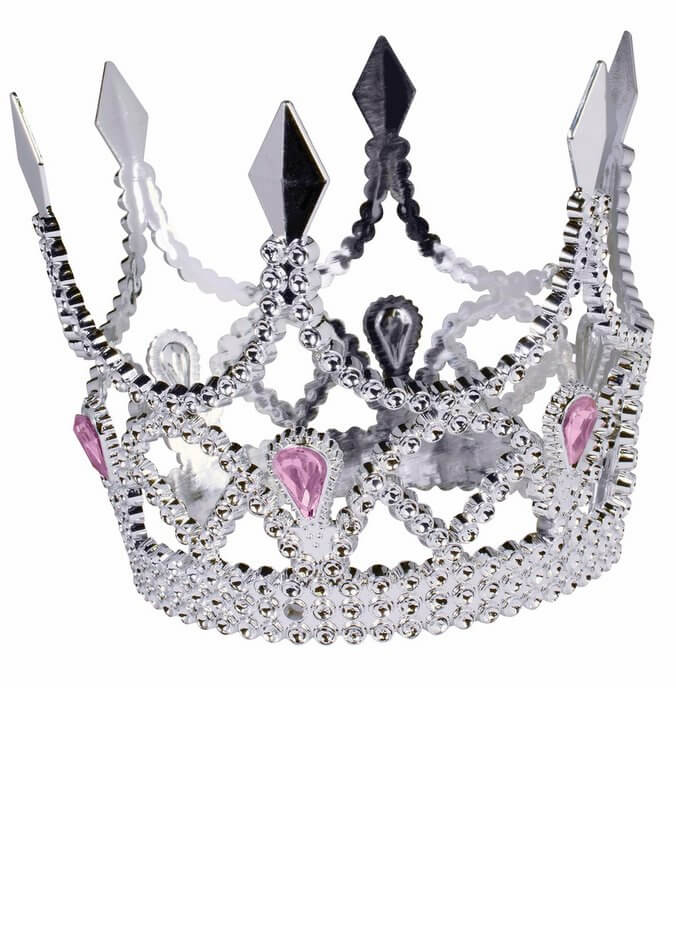 Mini Silver Princess Crown - Candy Apple Costumes - Castles and Thrones ...