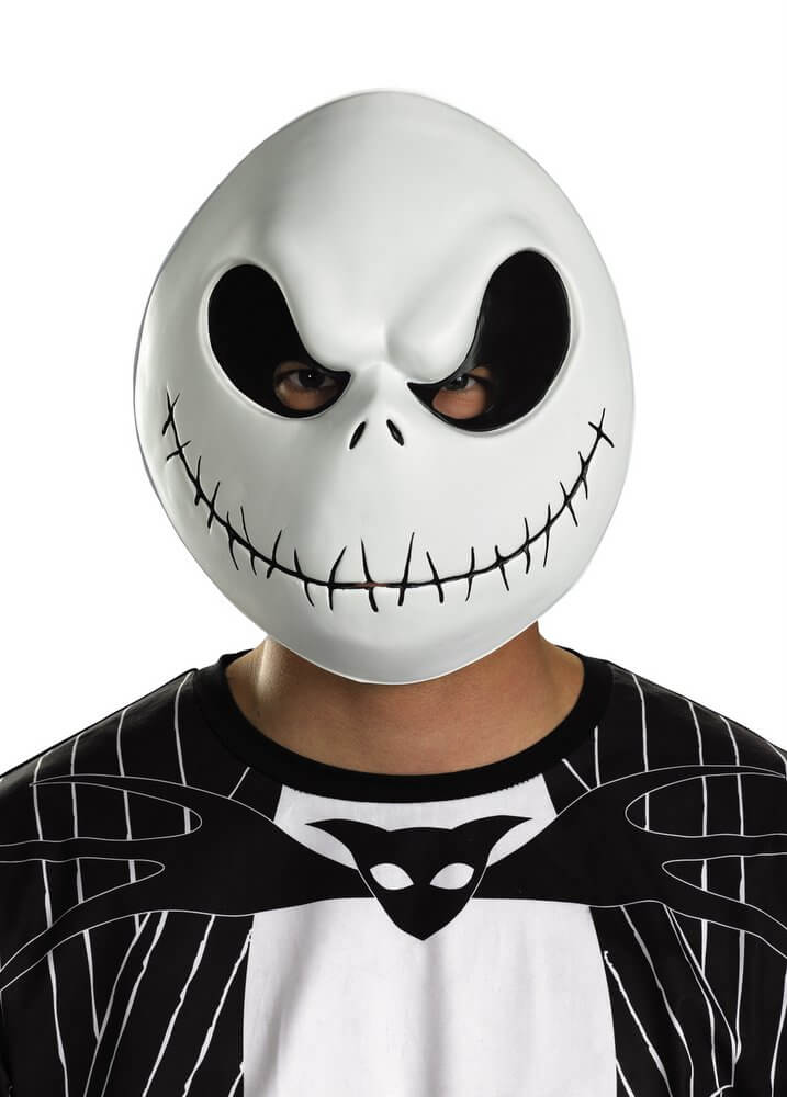 Nightmare Before Christmas Jack Skellington Plastic Mask - Candy Apple ...
