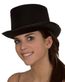 Permasilk Black Top Hat - CandyAppleCostumes.com