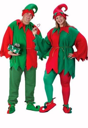 Plus Size Adult Elf Costume Set - Candy Apple Costumes - 3X and 4X Costumes