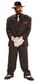 Plus Size Chicago Gangster Costume - Candy Apple Costumes - 3X and 4X ...