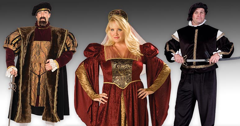 Plus Size Renaissance and Medieval Costumes