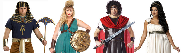 Plus Size Greek and Roman Costumes