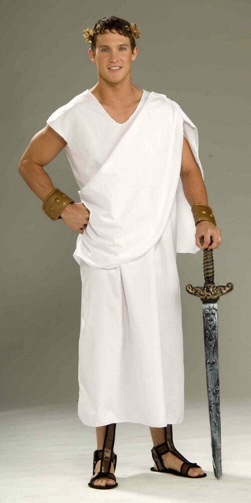 Plus Size Unisex Toga Costume - Candy Apple Costumes - 3X and 4X Costumes