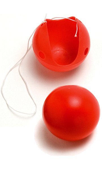 Red Plastic Clown Nose - Candy Apple Costumes