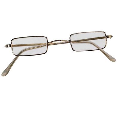 Square Gold Rim Glasses - Candy Apple Costumes - Pop Culture