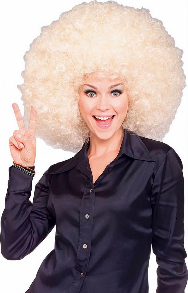 White Girl Afro