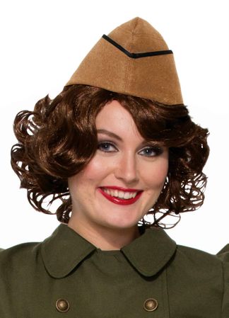 Tan Military Envelope Hat - Candy Apple Costumes - Sailors & Soldiers