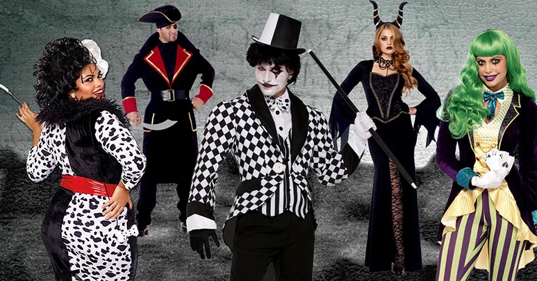 Villain Costumes - Candy Apple Costumes - Super Hero & Villain Costumes