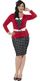 Women's Plus Size 50's Polka Dot Pin-Up Costume - Candy Apple Costumes ...