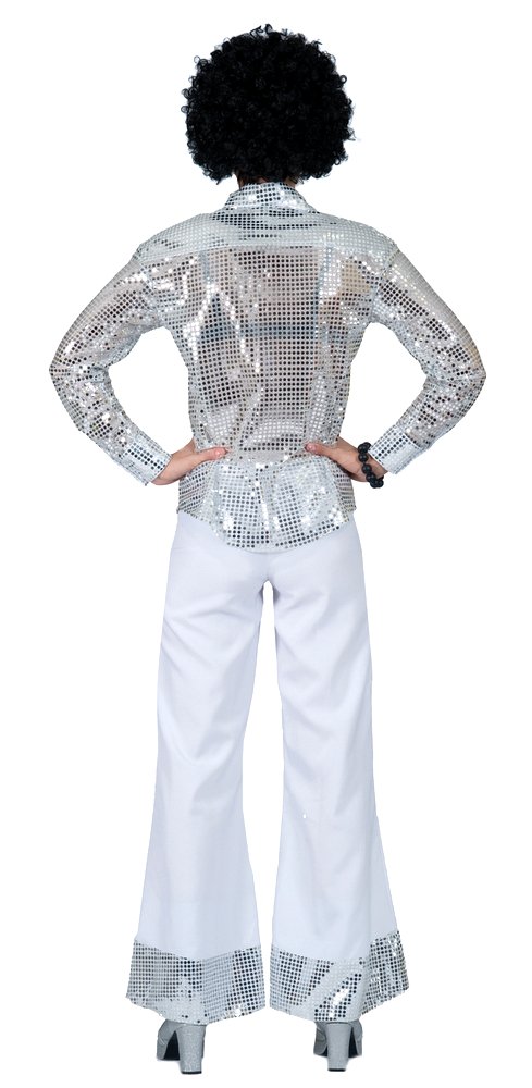Silver Disco Pants Women - Candy Apple Costumes