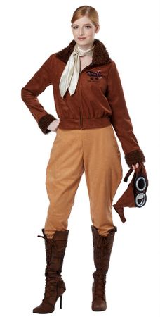 Women's Amelia Earhart Aviator Costume - Candy Apple Costumes - Aviator ...