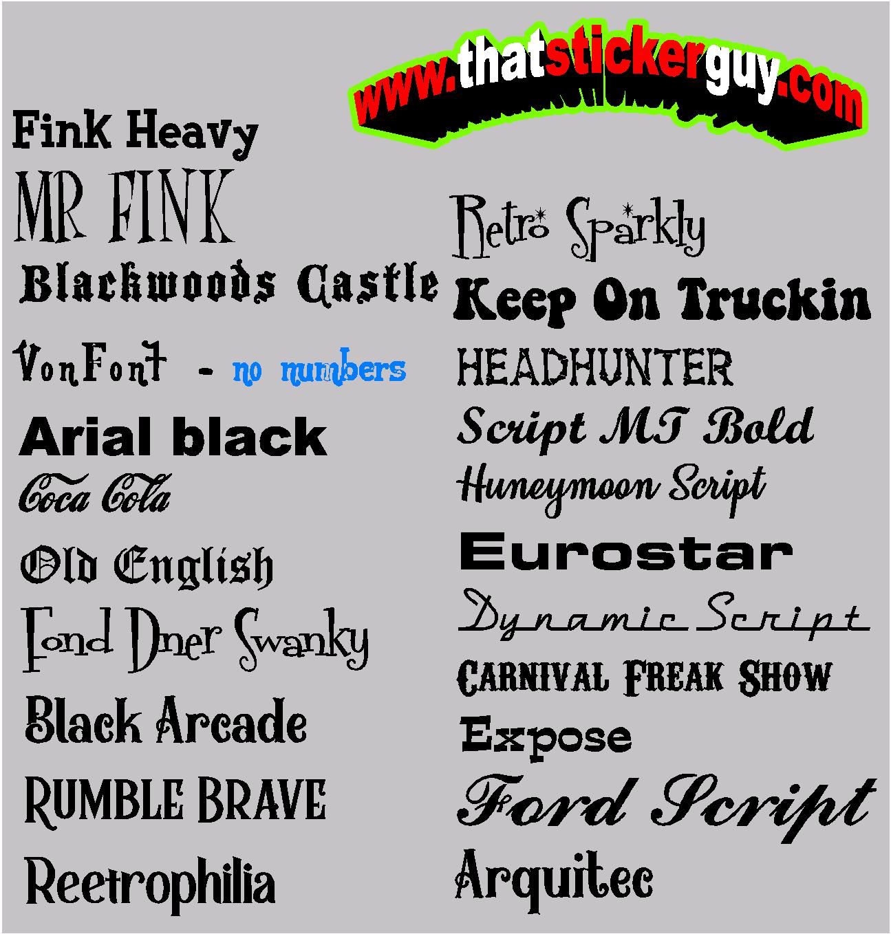 Vintage Rat Rod company door lettering