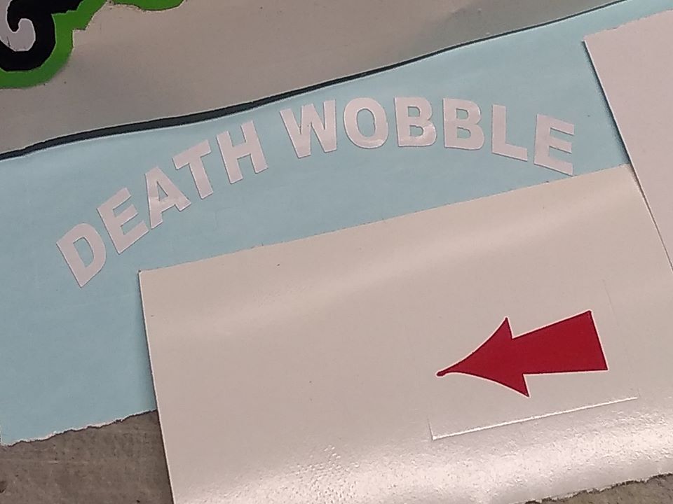 DEATH WOBBLE sticker