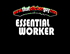 ESSENTIAL WORKER stickers
