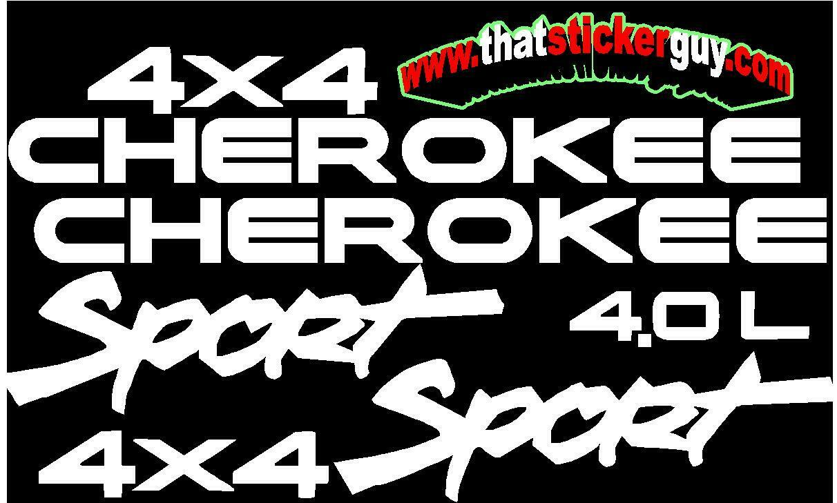 Cherokee Sport Logo 4x4wavers Canada Jeep Star Logo Sticker Decal