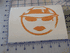 LOWRIDER GIRL TEARDROP STICKER