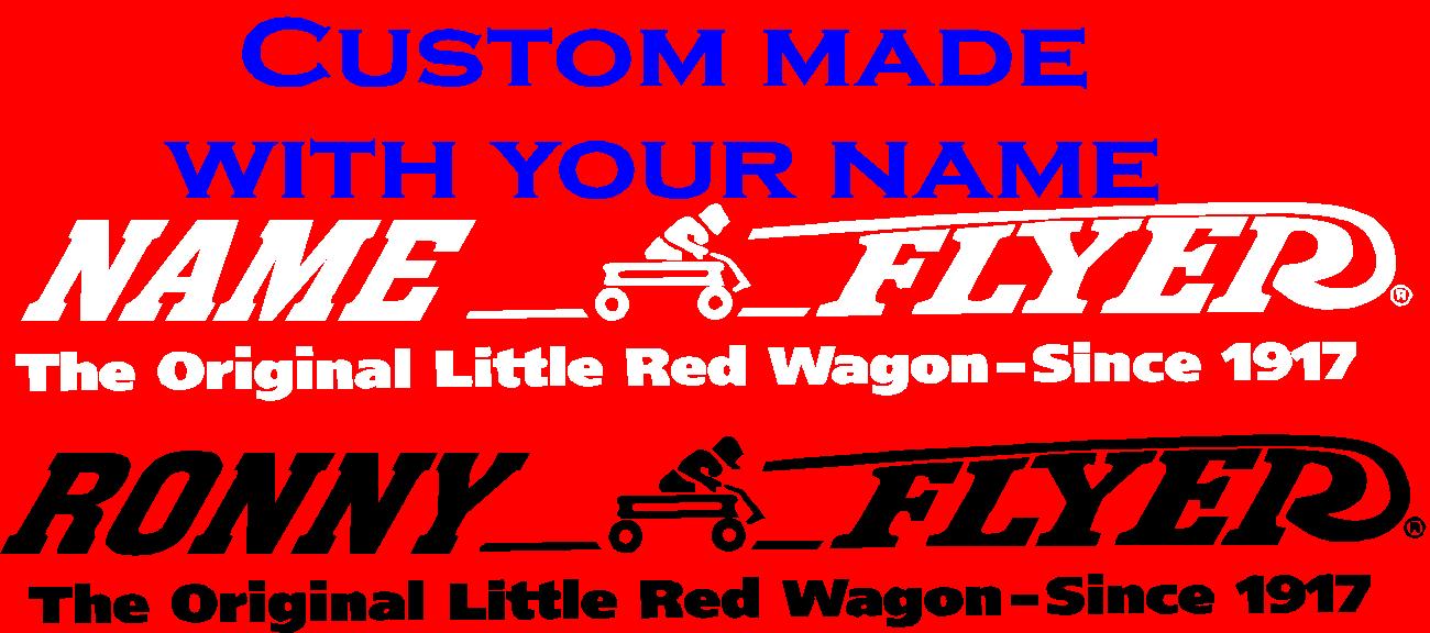 Custom wagon stickers