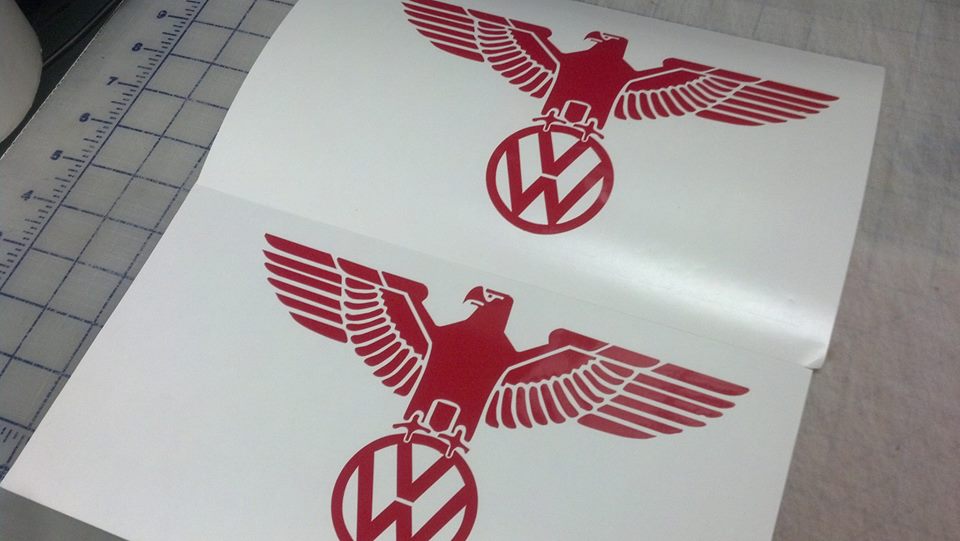 VW German Eagle sticker