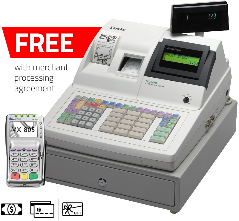 SAM4s ER-5240M Cash Register