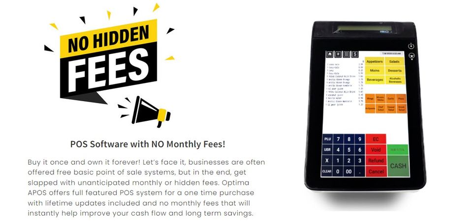 Optima APOS-03 POS Bundle